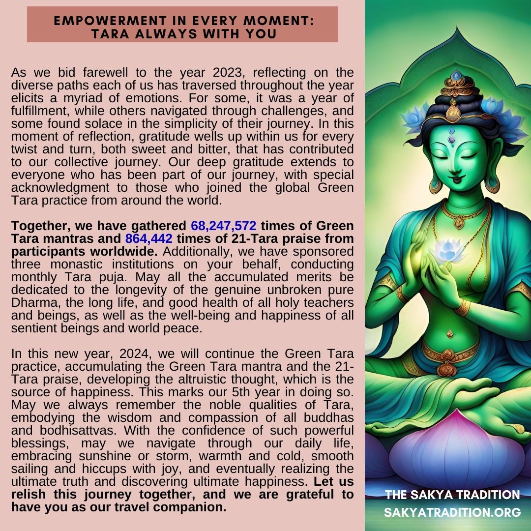 2024 Tara Letter_En – The Sakya Tradition